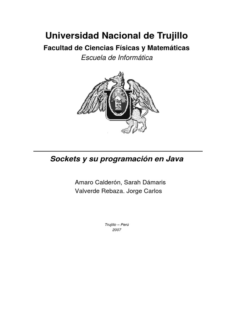 Sockets y Su Programación en Java | PDF