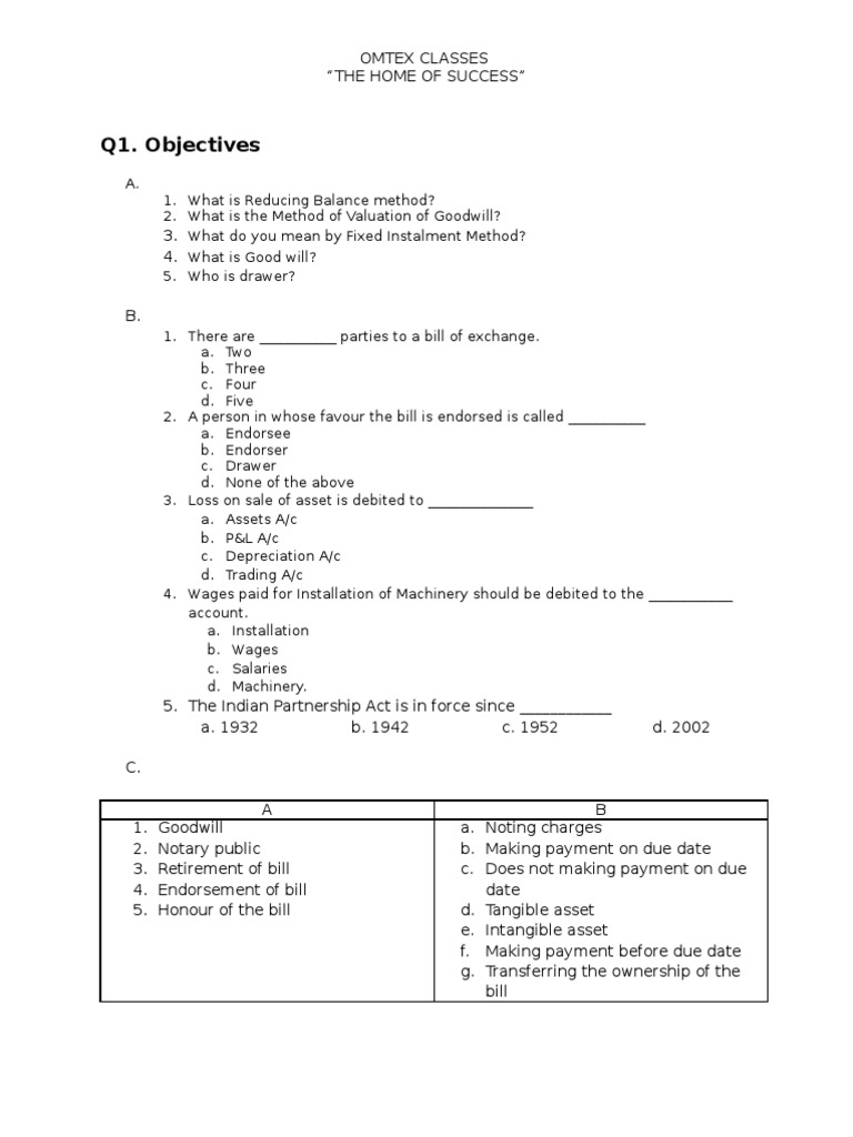 Accounts Test | Download Free PDF | Goodwill (Accounting) | Payments