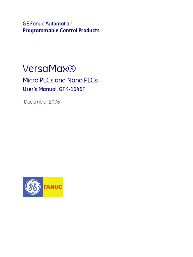 GFK 1645 F | PDF | Programmable Logic Controller | Subroutine