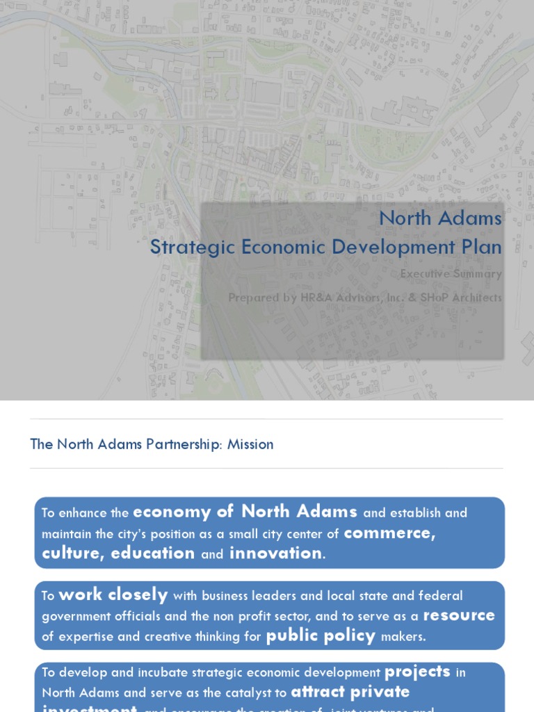 North Adams Strategic Economic Development Plan | PDF ...
