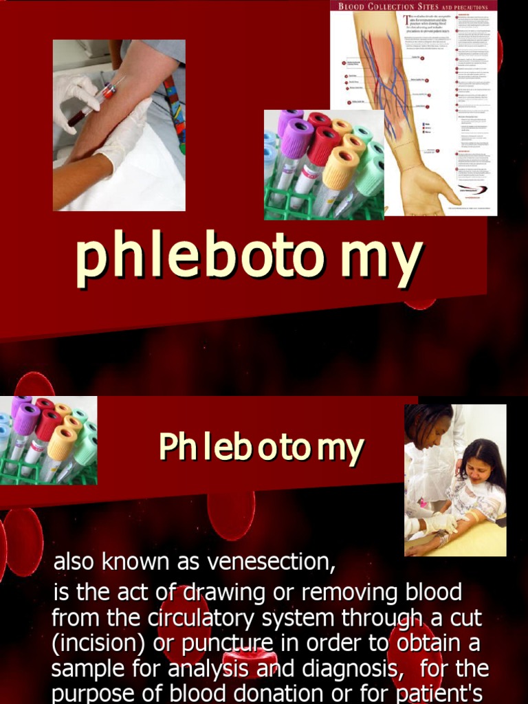 Phlebotomy | PDF | Science & Mathematics