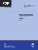 Household Food Insecurity | PDF | Food Security | Questionnaire