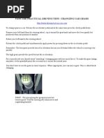 DMV Cheat Sheet | PDF | Traffic | Truck Driver