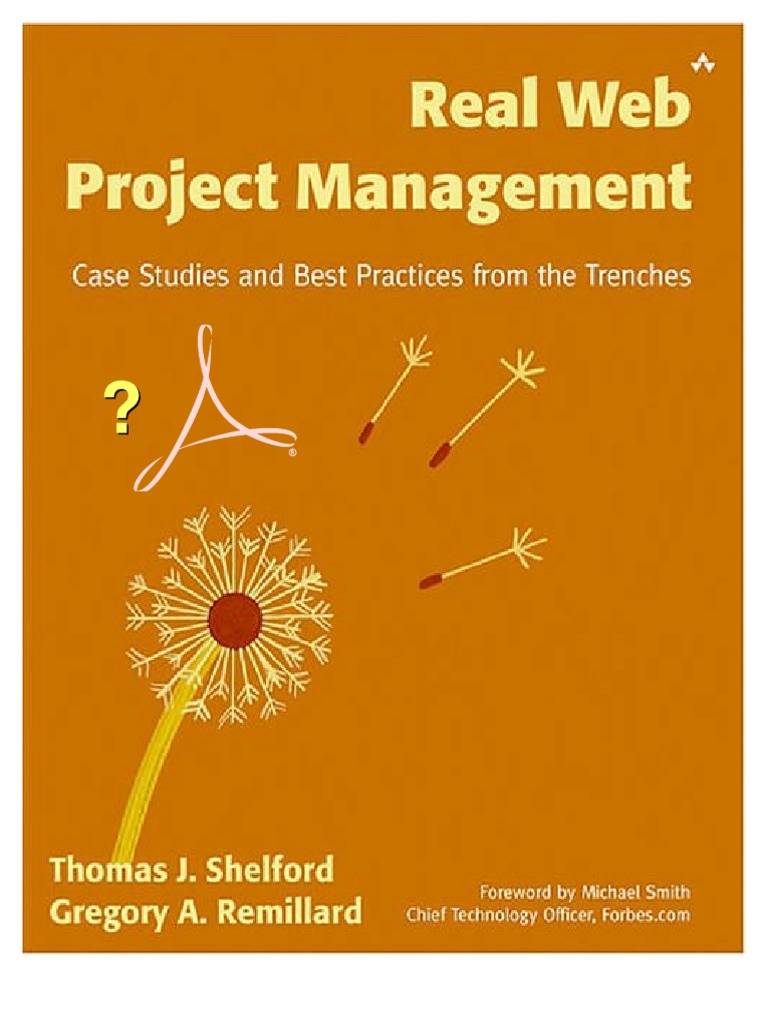 Real Web Project Management | PDF | Project Management | Project Manager