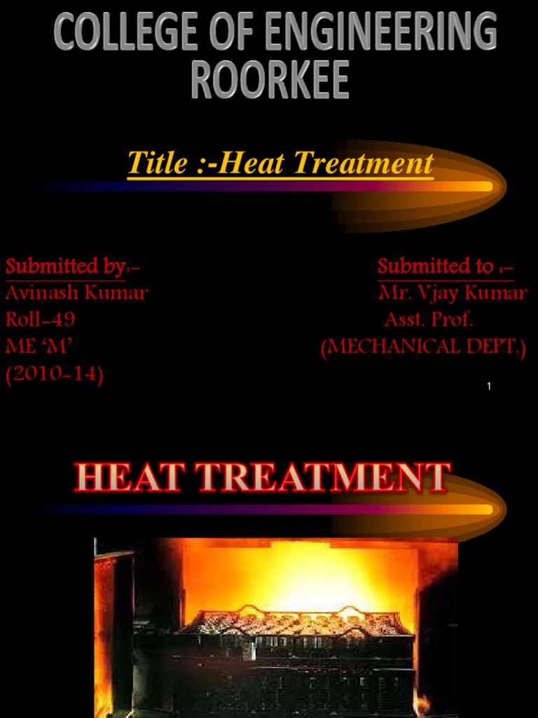 Heat Treatment | PDF | Heat Treating | Annealing (Metallurgy)