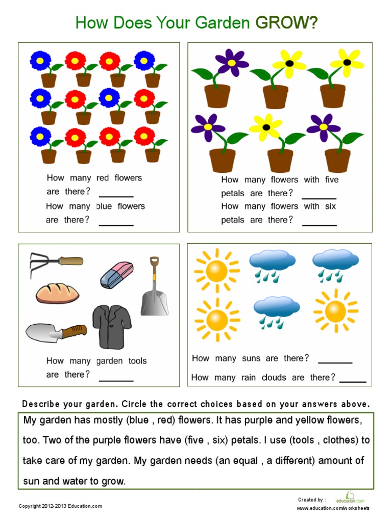 How Does Your Garden: Grow? Grow? Grow? Grow? | PDF