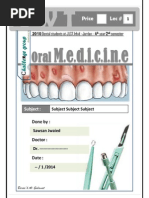 Post-Dam Techniques in Complete Dentures | PDF | Dentures | Nature