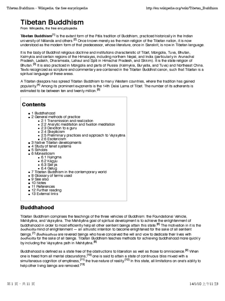 Tibetan Buddhism | PDF | Vajrayana | Tibetan Buddhism