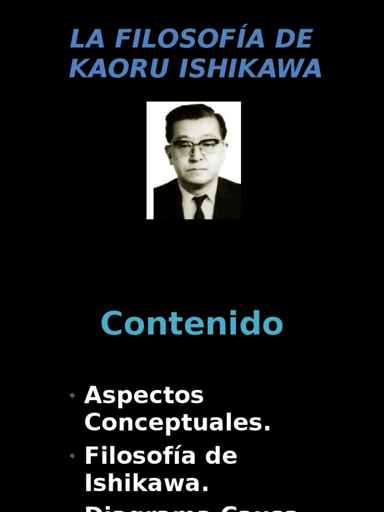 La Filosofía de Ishikawa | PDF | Economias | Cognición