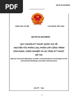 QCVN 03 2022 BXD QUY CHUẨN KỸ THUẬT QUỐC GIA VỀ PHÂN CẤP CÔNG TRÌNH PHỤC VỤ THIẾT KẾ XÂY DỰNG | PDF