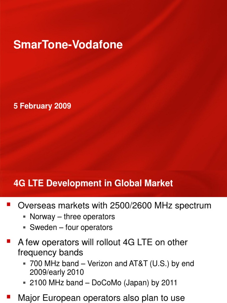 4G Lte | PDF | 4 G | Lte (Telecommunication)