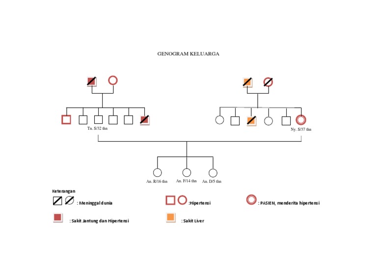 Genogram Keluarga | PDF