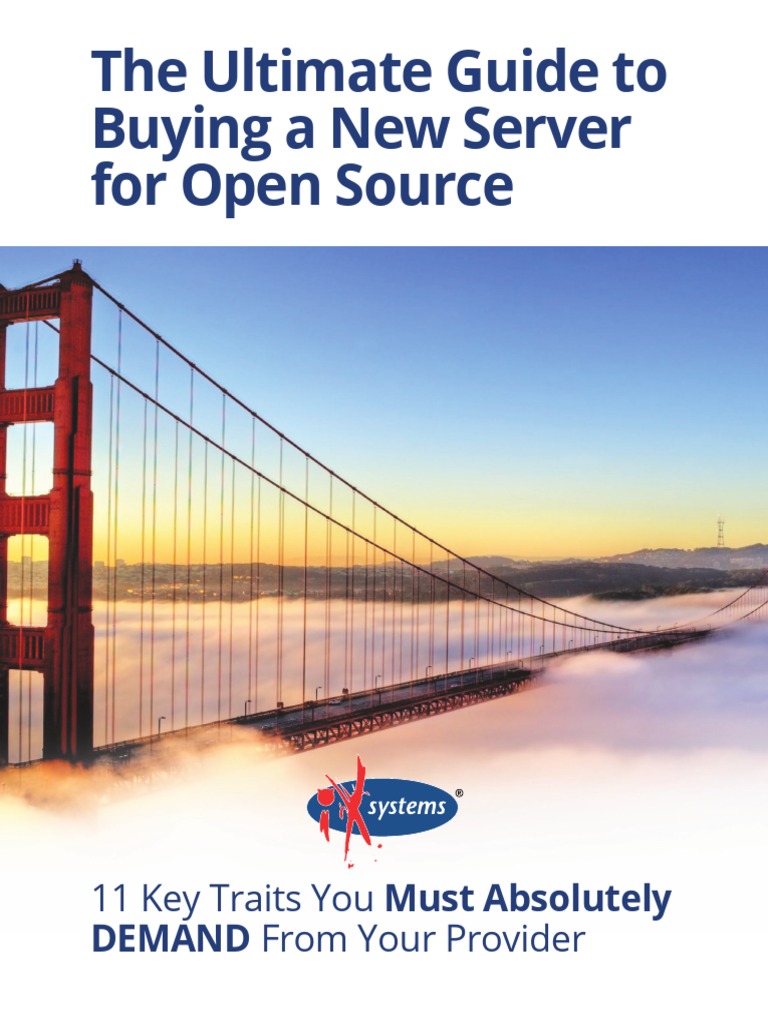 Ixsystems Server Buying Guide | PDF | Customer Experience | Server (Computing)