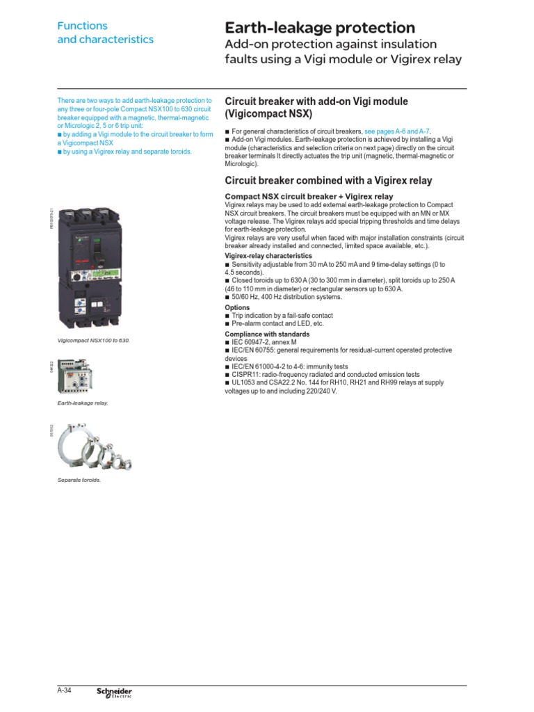 Earth-Leakage Protection: Add-On Protection Against Insulation Faults ...