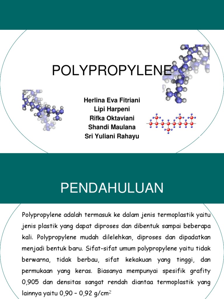 POLYPROPYLENE | PDF | Sains & Matematika