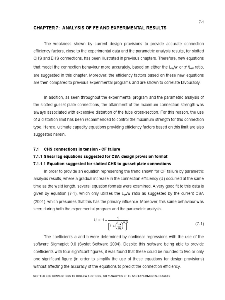 CIDECT Final Report 8G-10 - 06 (3of4) | PDF | Stress (Mechanics) | Fracture