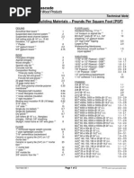 ASCE Minimum Design Dead Loads Table | PDF | Masonry | Construction ...