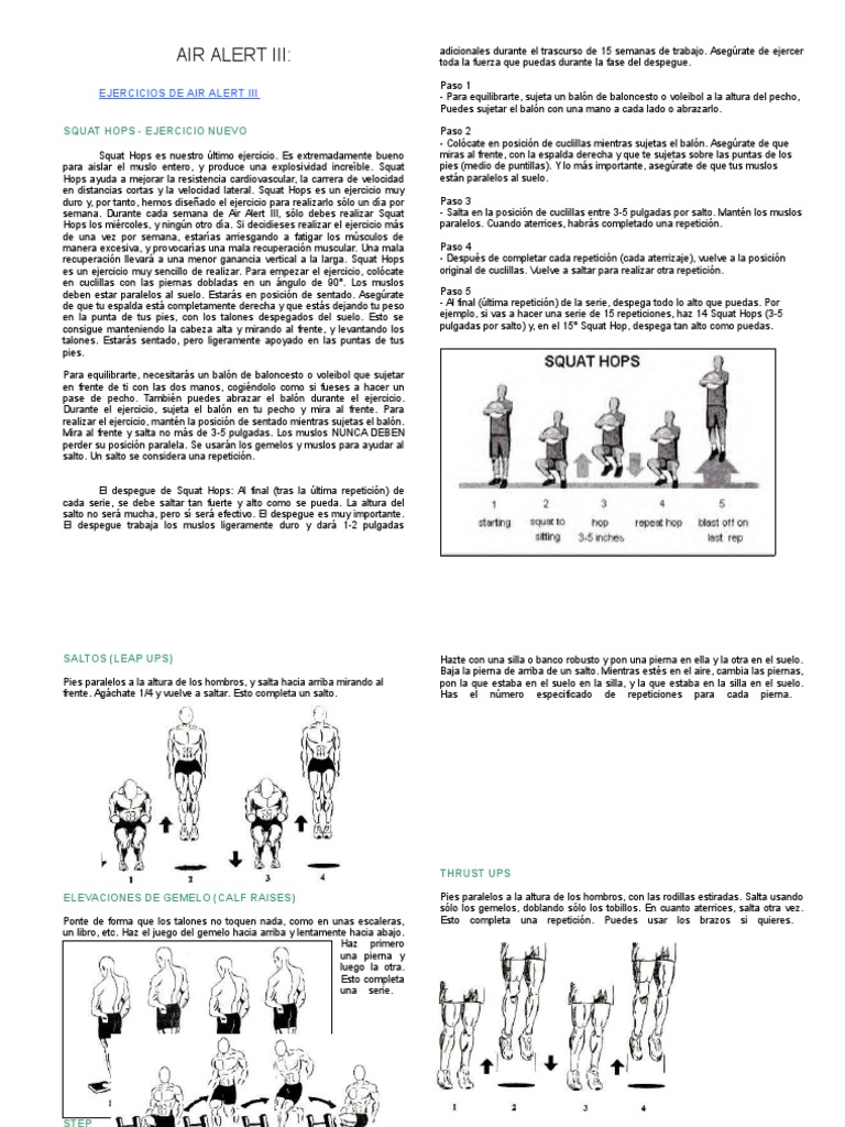 Programa Air Alert III | PDF | Vóleibol | Ocio