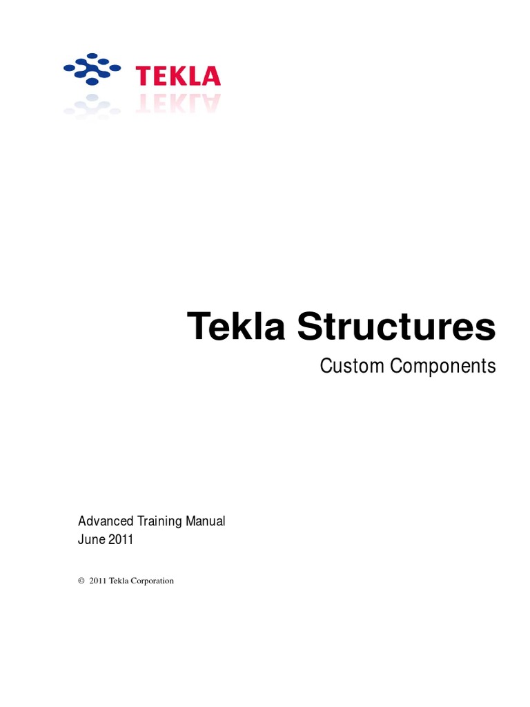 Tekla Structures - Custom Components | PDF