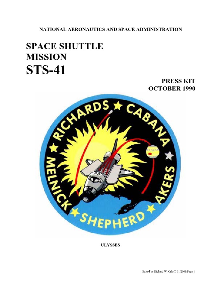 NASA Space Shuttle STS-41 Press Kit | PDF