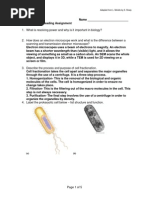 Year 9 Science Revision Booklet | PDF | Atoms | Cell (Biology)