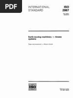 (BS EN ISO 2867 - 2006) - Earth-Moving Machinery. Access Systems. | PDF ...