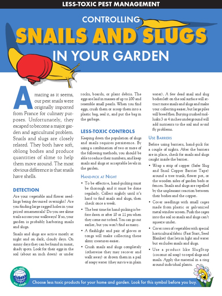 Snails and Slugs Ipm 09 | PDF | Pest Control | Pesticide