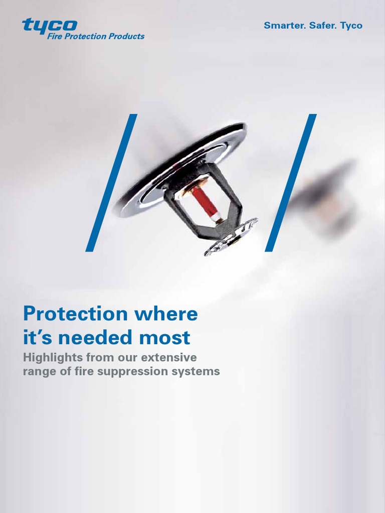 Tyco Tyfenfp Brochure v7 | PDF | Fire Sprinkler System | Valve