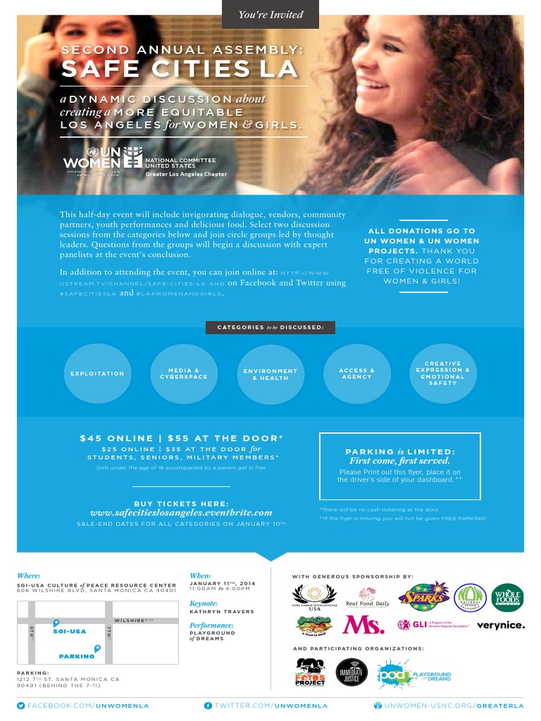 Safe Cities LA: Empowering Women & Girls | PDF