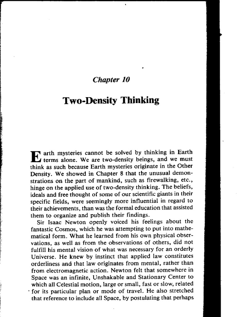 Two-Density: Thinking | PDF | Albert Einstein | Theory