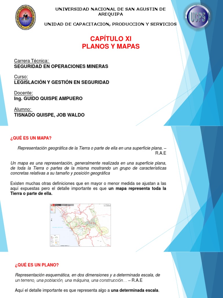 Planos y Mapas | PDF | Mapa | Cartografía
