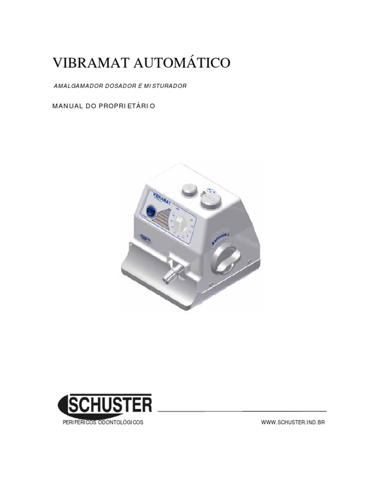 Vibramat Manual Usuario | PDF | Umidade | Mercúrio (Elemento)