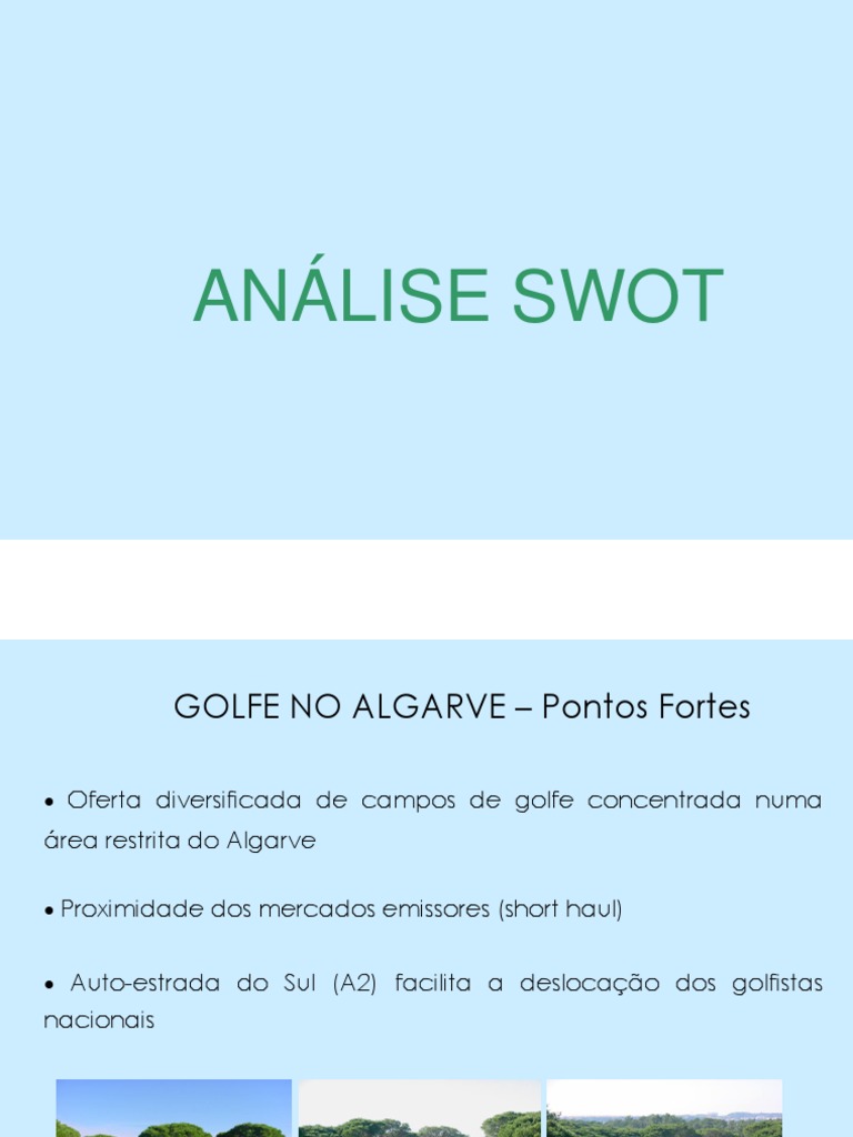 Analise Swot | PDF | Análise SWOT | Turismo