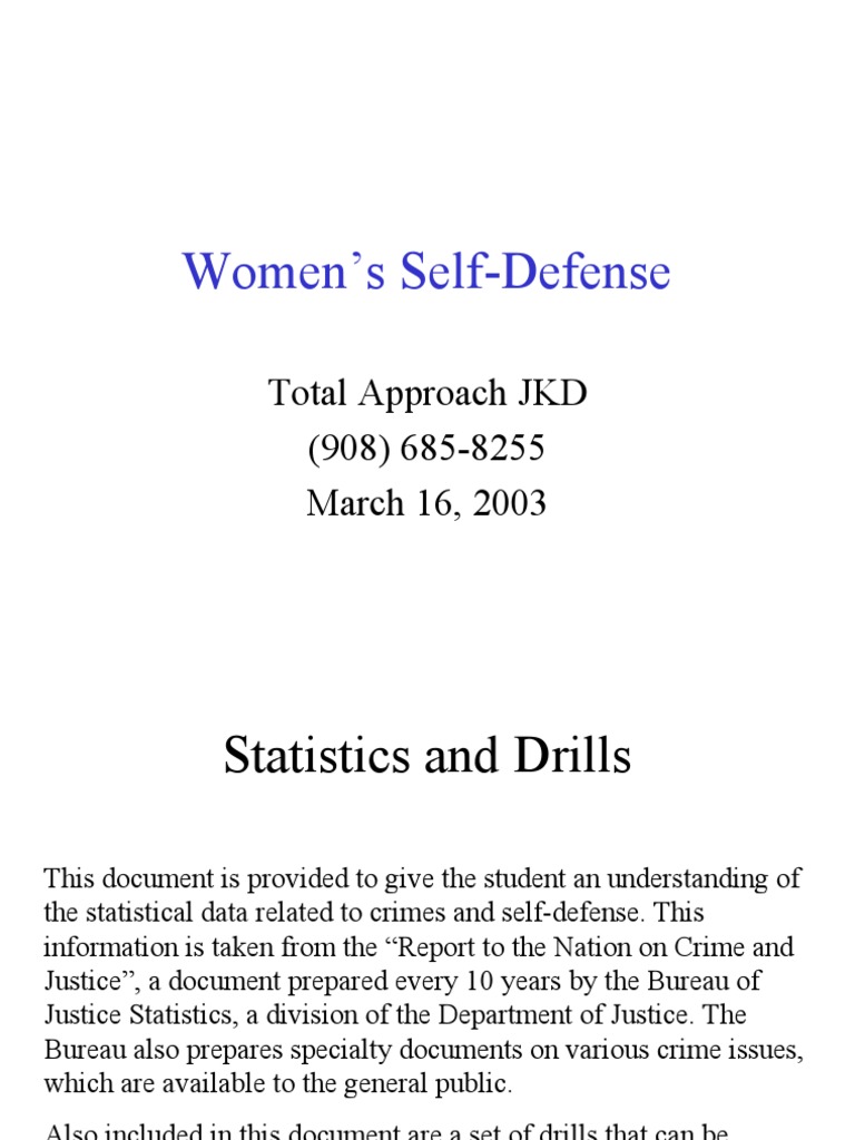 Self Protective Measures | PDF | Rape | Violence