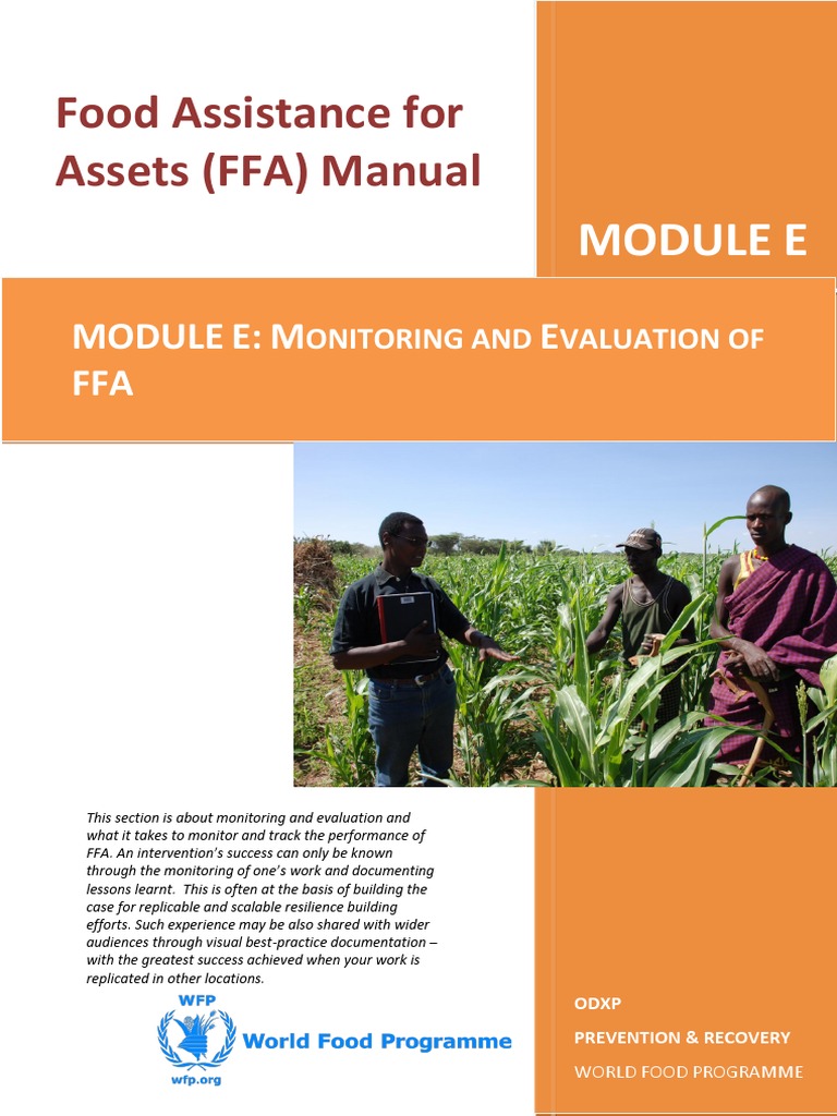 File 5 - Module e - Monitoring & Evaluation For Ffa 20 July 2011 | PDF ...