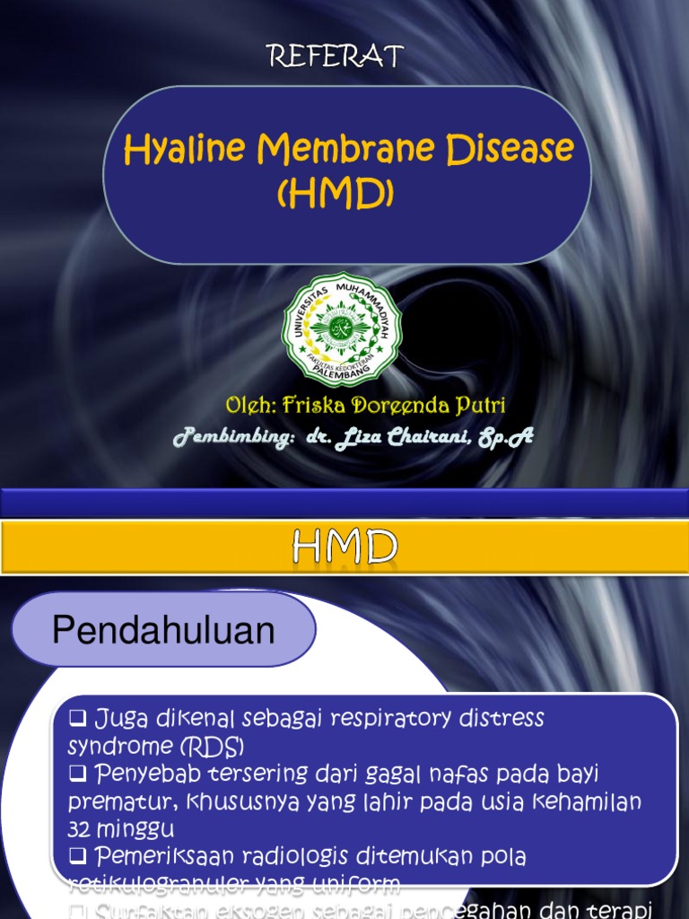 Hyaline Membrane Disease | PDF