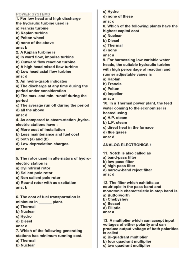 Power Systems 2 | PDF | P–N Junction | Transformer