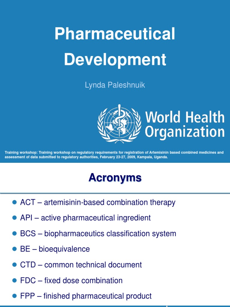 Pharmaceutical Development | PDF