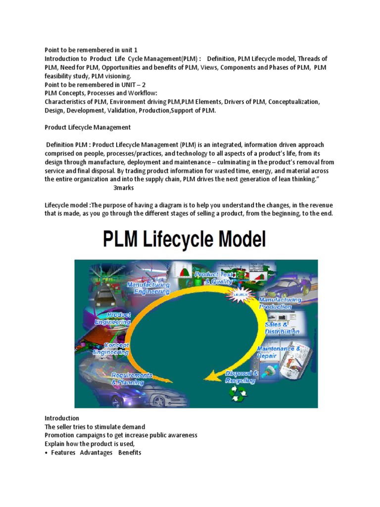 Product Lifecycle Management Basics | PDF | Product Lifecycle | New ...