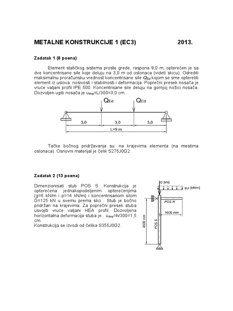 Primeri Ispitnih Zadataka 2013 1389102100335 | PDF