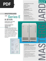 Manual UPS Masterguard | PDF | Power Inverter | Battery Charger