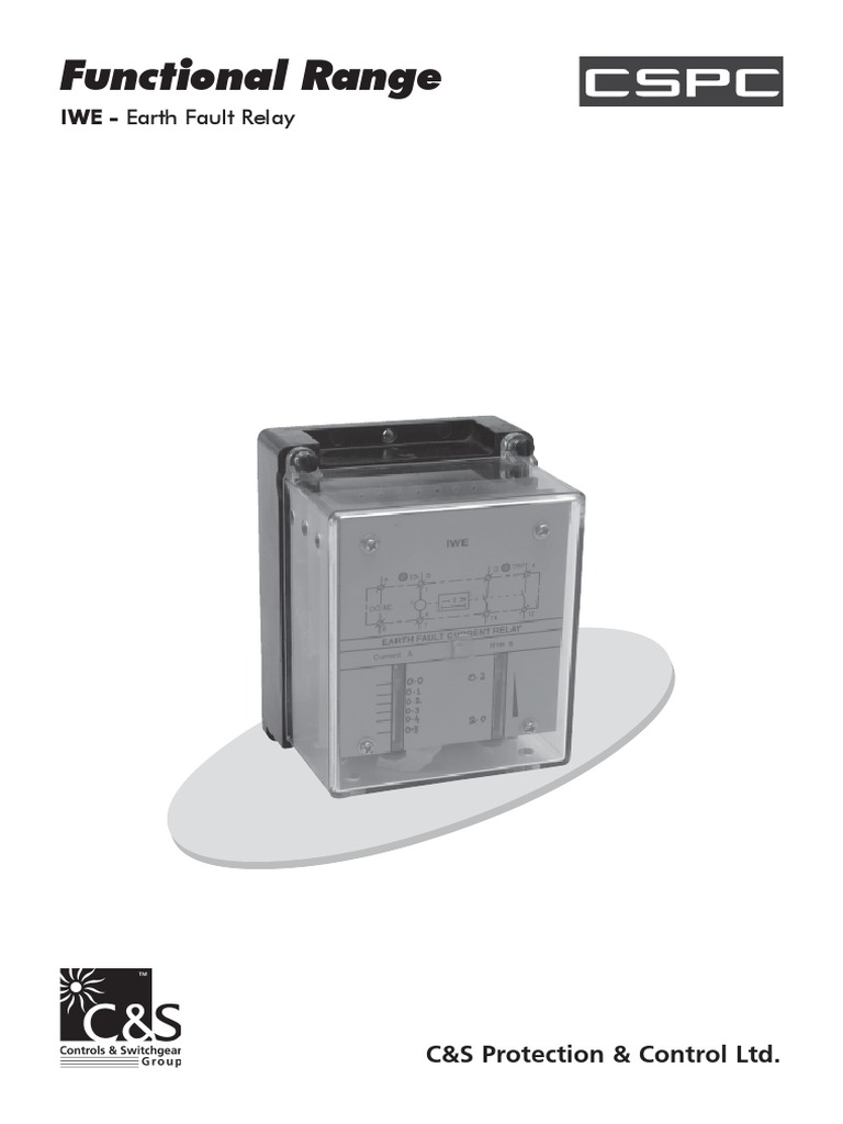 Earth Fault Relay | PDF | Relay | Transformer