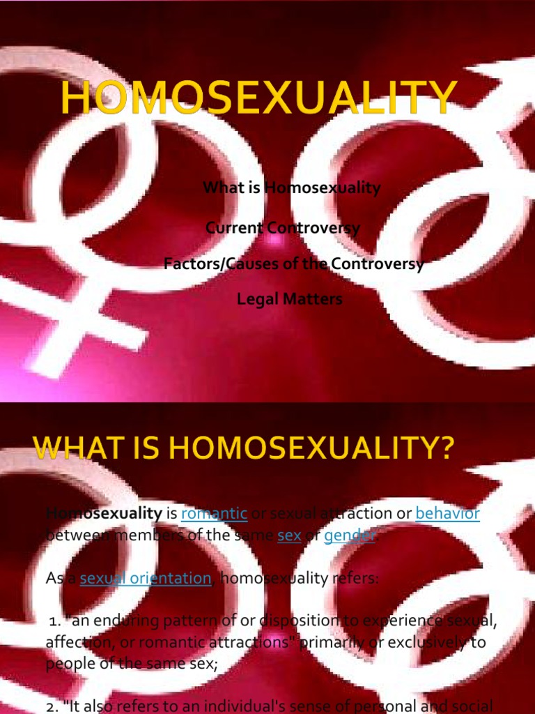 Homosexuality | PDF | Homosexuality | Sexual Orientation