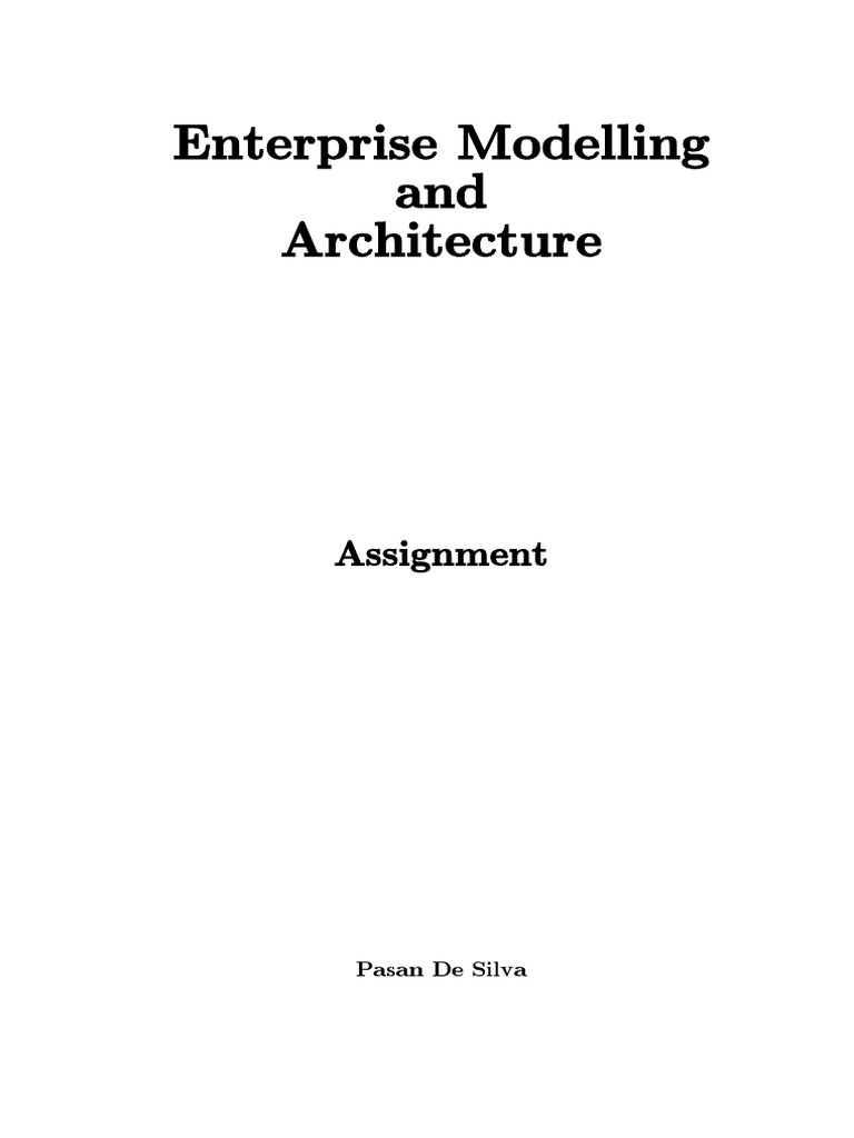 Enterprice Architecture | PDF | Scrum (Software Development) | Agile ...