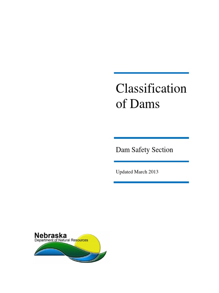 Classification of Dams PDF | PDF | Spillway | Dam