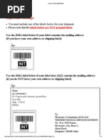 MRP Declaration Oem Letter Head | PDF
