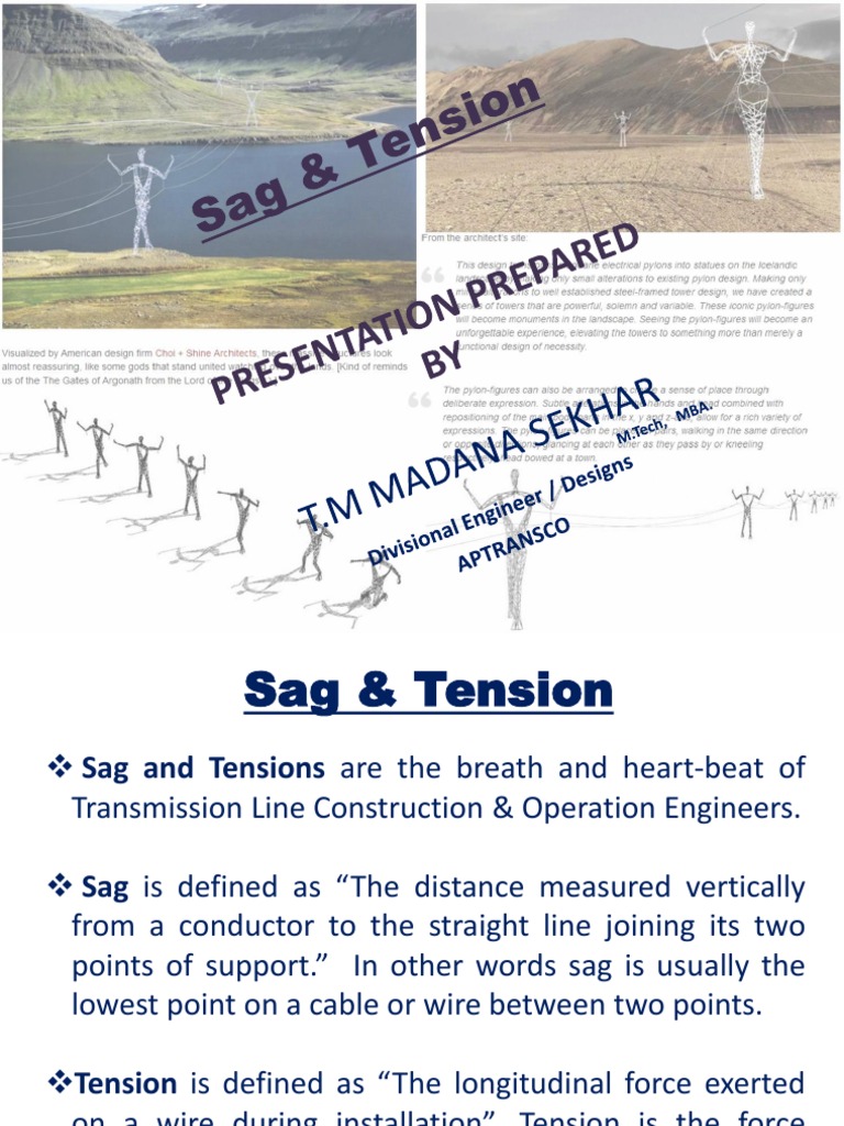 Sag & Tension | Electrical Conductor | Electromagnetism