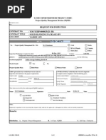 Design Change Request Form Template | PDF | Engineering | Business
