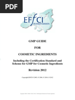 Audit - Checklist For Cosmetic Ingredients EFFCI | PDF | Cosmetics ...