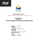 Sample BRD Document | PDF | Use Case | Authentication